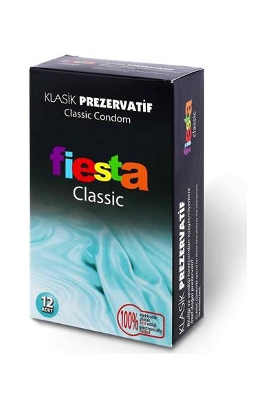 Fiesta Classic Klasik Prezervatif