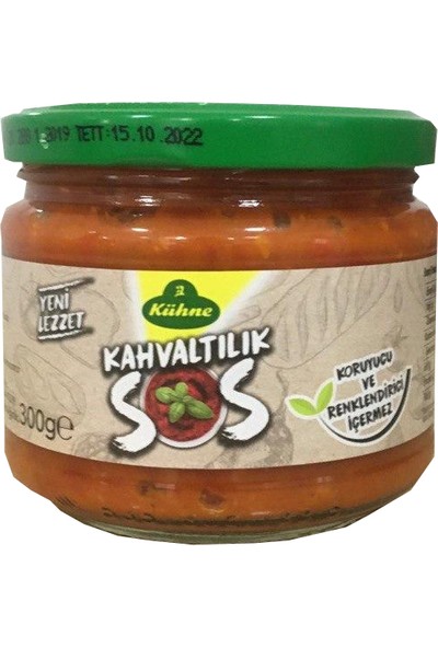 Kühne Kahvaltılık Sos 300 gr Kühne Kahvaltılık Sos 300 gr