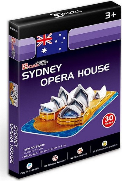 Cubic Fun Sidney Opera Evi Avusturalya Maketi Cubic Fun Sidney Opera Evi Avusturalya Maketi