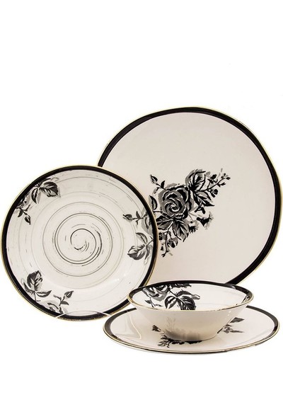 Aryıldız Porselen 24 Parça Yemek Takımı 75004