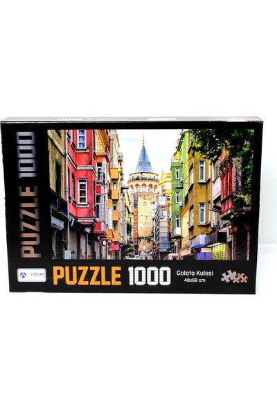 Adam Games Galata Kulesi 1000 Parça Adam Games Galata Kulesi 1000 Parça