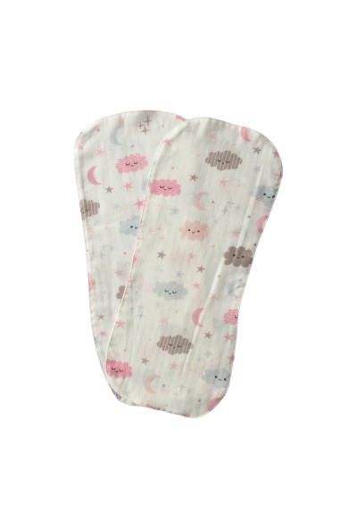 Vanilla Baby Shop Müslin Kumaş 2'li Omuz Örtüsü Vanilla Baby Shop Müslin Kumaş 2'li Omuz Örtüsü