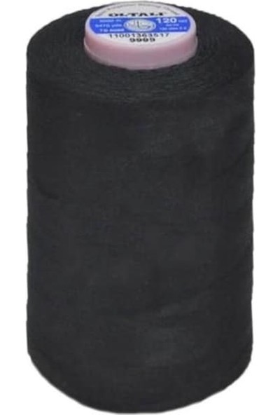 Oltalı 120 Numara Polyester Dikiş İpliği Siyah