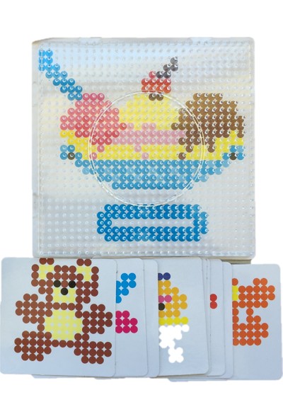 Trendy Toys Ütü İle Yapışan Kare Boncuk Seti 13 Göz Kutu Trendy Toys Ütü İle Yapışan Kare Boncuk Seti 13 Göz Kutu