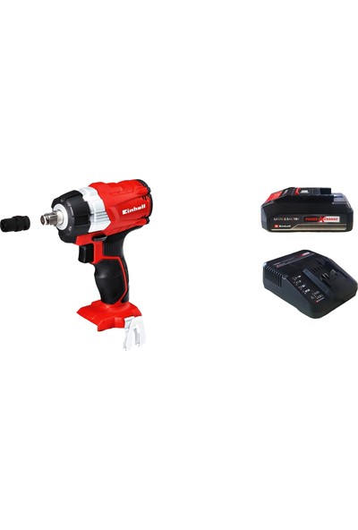 Einhell Te-Cw 18 Bl Kömürsüz Darbeli Somun Sıkma 18V 2,5 Ah Akülü Einhell Te-Cw 18 Bl Kömürsüz Darbeli Somun Sıkma 18V 2,5 Ah Akülü