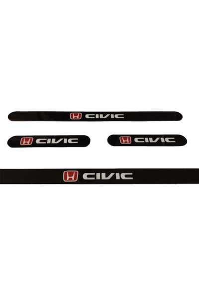 Great Master Honda Civic 2007-2012 Model Arası Pleksi Kapı Eşiği Takımı (4 Adet) Great Master Honda Civic 2007-2012 Model Arası Pleksi Kapı Eşiği Takımı (4 Adet)