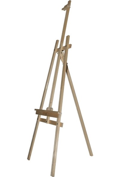 Panda PAN343 Naturel Çam Ahşap Şövale 175 cm