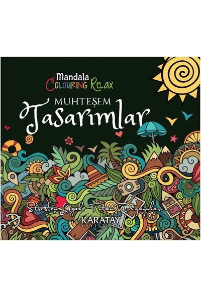 Mandala Muhteşem Tasarımlar Boyama Kitabı Mandala Muhteşem Tasarımlar Boyama Kitabı