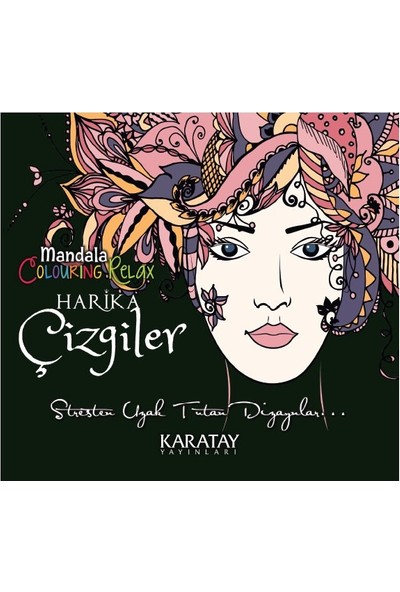 Karatay Harika Çizgiler Mandala Boyama Kitabı