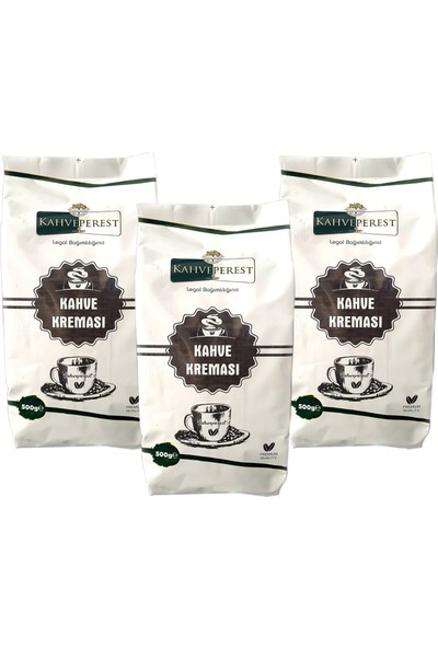Kahveperest Kahve Kreması 3'lü 500 gr