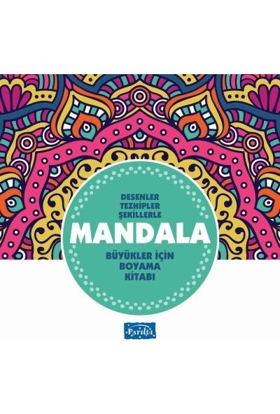 Mandala - Büyükler İçin Boyama Turkuaz Kitap - Mandala - Büyükler İçin Boyama Turkuaz Kitap -