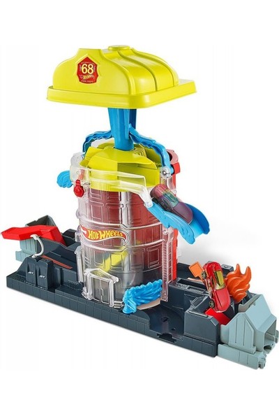 Hotwheels Tekerlekli Yarış Dünyası Oyun Seti FNB15 GJL06 Süper İtfaiye Macerası Hotwheels Tekerlekli Yarış Dünyası Oyun Seti FNB15 GJL06 Süper İtfaiye Macerası