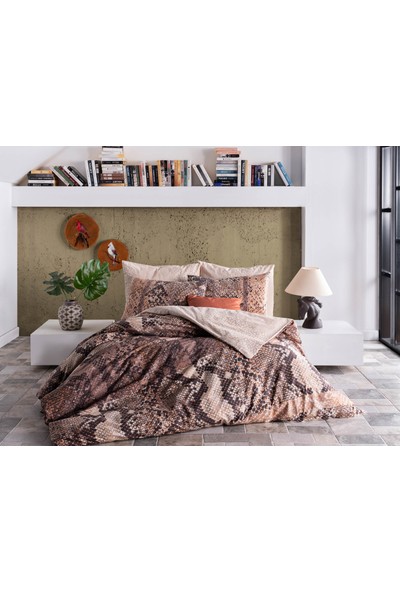 Doqu Home Ranforce Tek Kişilik Nevresim Takımı Crocodile