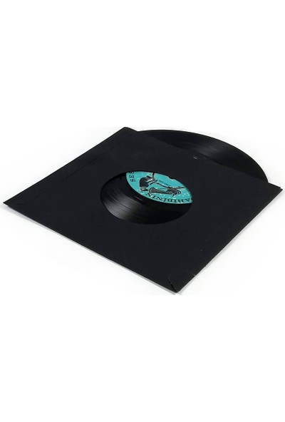 Plak Zarfı 45'lik - 20 Adet - Siyah