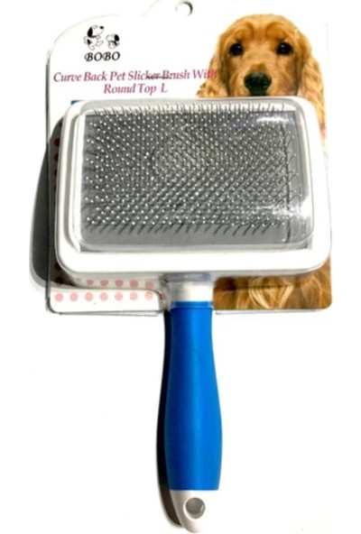 Bobo 5048 Ucu Toplu Kedi ve Köpek Tarağı Large Mavi Bobo 5048 Ucu Toplu Kedi ve Köpek Tarağı Large Mavi