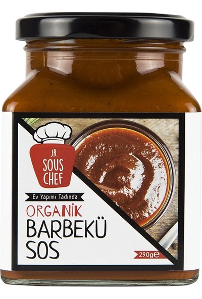 Jr Sous Chef Organik Barbekü Sos 290g Cam Kavanoz