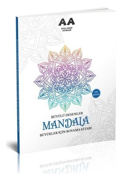 Mandala Büyülü Desenler Büyükler İçin Boyama Kitabı Mandala Büyülü Desenler Büyükler İçin Boyama Kitabı