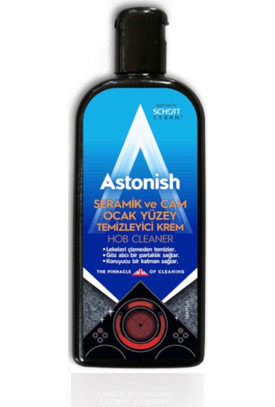 Astonish Vegan Seramik Cam Ocak Temizleyici 235 Ml