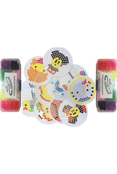 Trendy Toys Ütü İle Yapışan Daire Boncuk Seti 2 Kutu Boncuk Trendy Toys Ütü İle Yapışan Daire Boncuk Seti 2 Kutu Boncuk