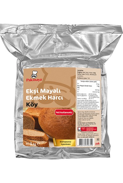 Pakmaya Ekşi Mayalı Köy Harcı 1000 gr