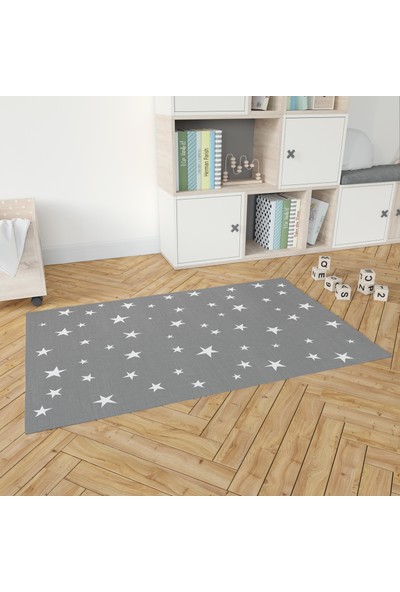 Yoyko Yıldızlı Çocuk Odası Halısı Yoyko Yıldızlı Çocuk Odası Halısı