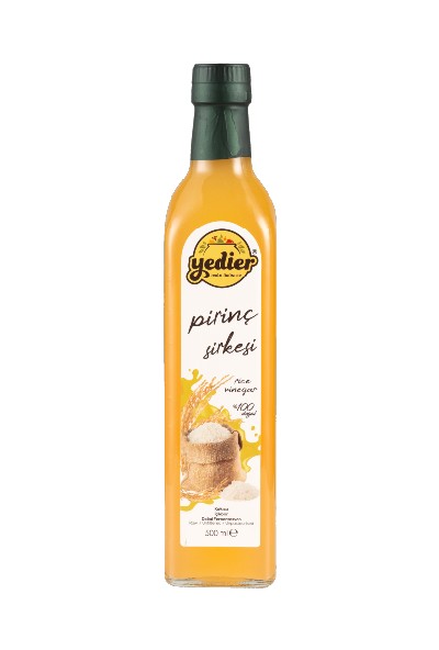 Yedier Doğal Fermantasyon Pirinç Sirkesi 500 ml