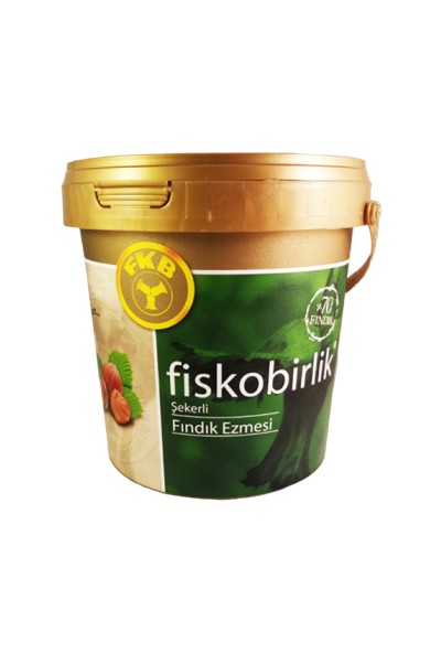 Fiskobirlik Şekerli Fındık Ezmesi 1 kg Fiskobirlik Şekerli Fındık Ezmesi 1 kg