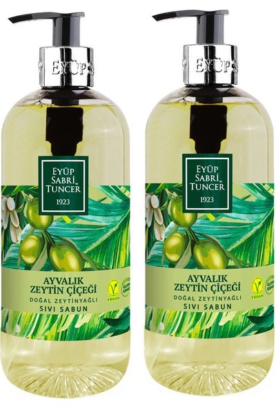 Eyüp Sabri Tuncer Ayvalık Zeytin Çiçeği Sıvı Sabun 500 ml 2'li