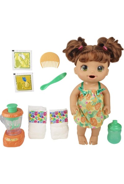 Baby Alive Kumral Bebeğim ve Sihirli Mikseri E6944 Baby Alive Kumral Bebeğim ve Sihirli Mikseri E6944