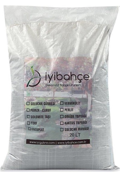 Iyibahçe 20 Lt Yüksek Kalite 4 Lü Karışım Torf Iyibahçe 20 Lt Yüksek Kalite 4 Lü Karışım Torf