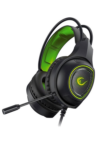 Rampage RM-K23 Mission Yeşil Mikrofonlu Oyuncu Kulaküstü Kulaklık Rampage RM-K23 Mission Yeşil Mikrofonlu Oyuncu Kulaküstü Kulaklık
