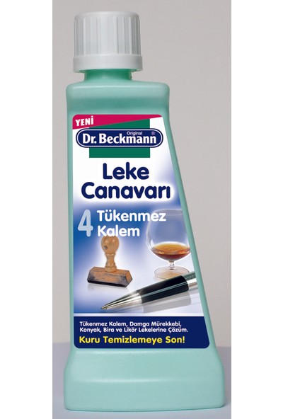 Dr. Beckmann Leke Canavarı No:6 Tükenmez Kalem Dr. Beckmann Leke Canavarı No:6 Tükenmez Kalem