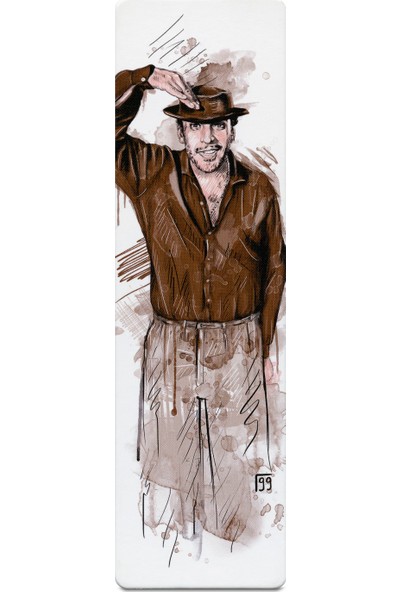 Mabbels Sadri Alışık Kitap Ayracı Mabbels Sadri Alışık Kitap Ayracı