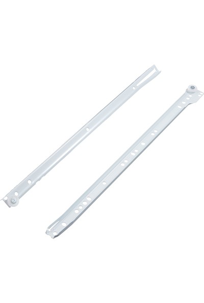 Std Çekmece Rayı Beyaz 2 Alt 2 Üst 30'luk Std Çekmece Rayı Beyaz 2 Alt 2 Üst 30'luk