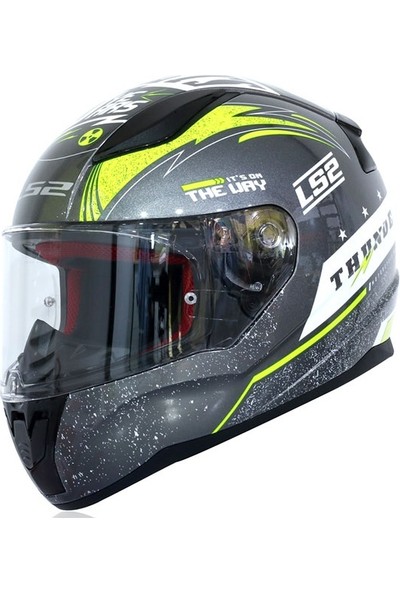 Ls2 Kapalı Kask Rapid Thunder L Beden Ls2 Kapalı Kask Rapid Thunder L Beden
