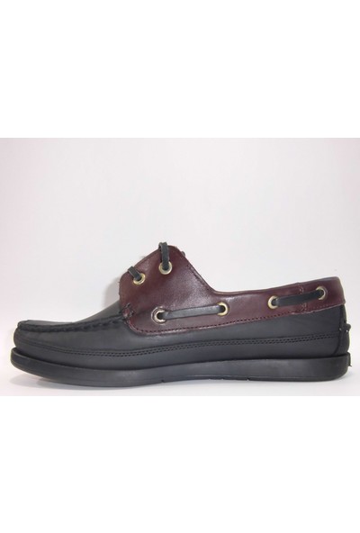 Dexter Tarz Hakiki Deri Bordo Siyah Erkek Ayakkabı Dexter Tarz Hakiki Deri Bordo Siyah Erkek Ayakkabı