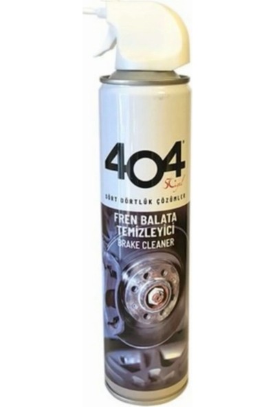 404 Fren Balata Temizleyici Sprey 10'lu Set 404 Fren Balata Temizleyici Sprey 10'lu Set