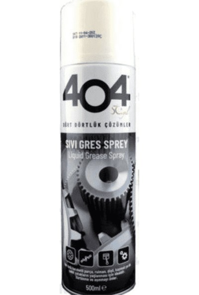 404 Sıvı Gres 500 ml 20'li Set