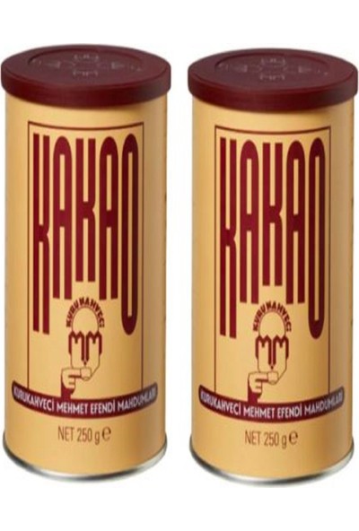 Mehmet Efendi Kakao Paket 250 gr x 2'li