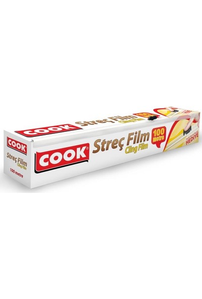 Cook Streç Film 30 cm x 100 M + Kayar Bıçak