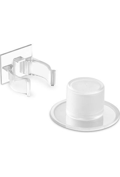 Inofix Transparan Kapı Stoperi Şeffaf