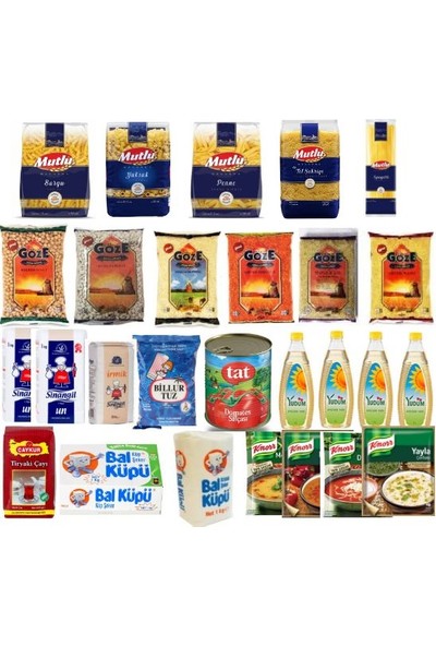 Mark Marketing Ramazan Yardım Kumanya Paketi 22 Çeşit 26 Parça Mark Marketing Ramazan Yardım Kumanya Paketi 22 Çeşit 26 Parça
