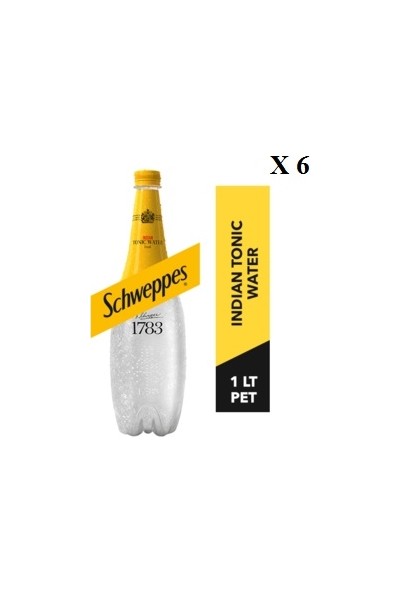 Schweppes Tonik 1 lt x 6'lı