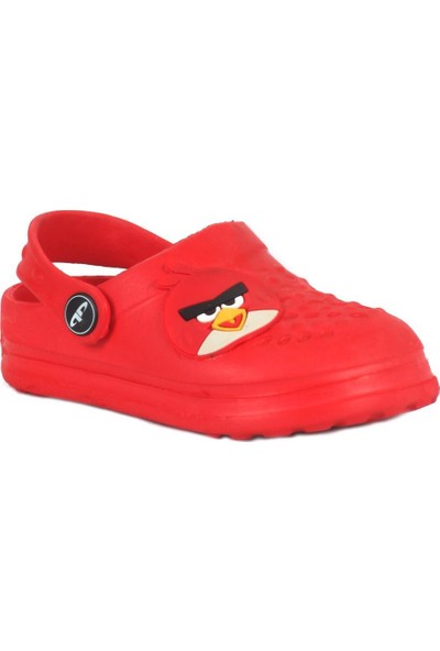 Angry Birds Kırmızı Terlik Havuz Plaj Deniz Terliği Angry Birds Kırmızı Terlik Havuz Plaj Deniz Terliği