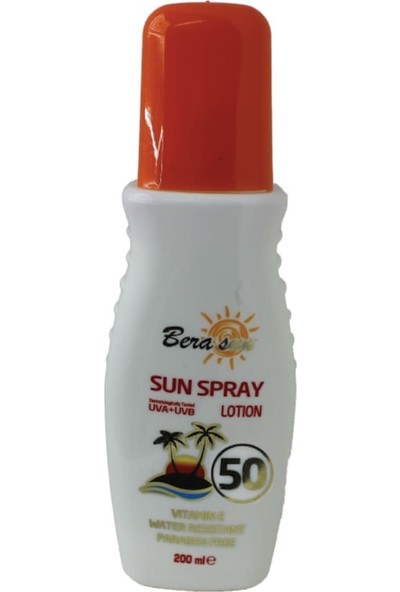 Bera Sun Sprey Losyon 50 Bera Sun Sprey Losyon 50