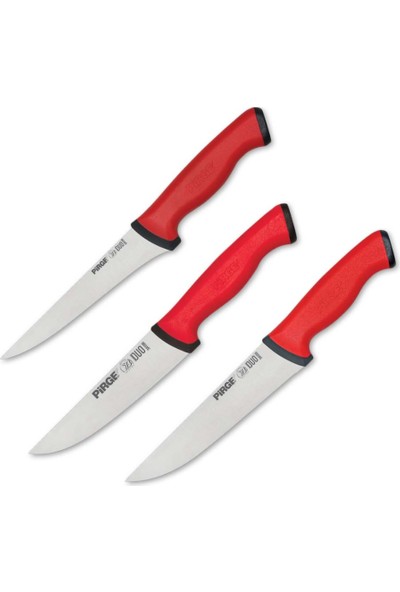 Pirge Duo Profesyonel Et Severler Bıçak Seti