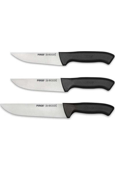 Pirge Ecco Evde Kasap Bıçak Seti 3 Parça Pirge Ecco Evde Kasap Bıçak Seti 3 Parça