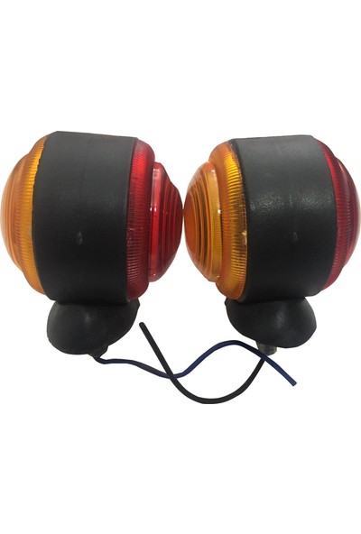 Otobir Römork ve Kamyon Kasası Takoz Lamba Kasa Lambası 2'li Set Otobir Römork ve Kamyon Kasası Takoz Lamba Kasa Lambası 2'li Set