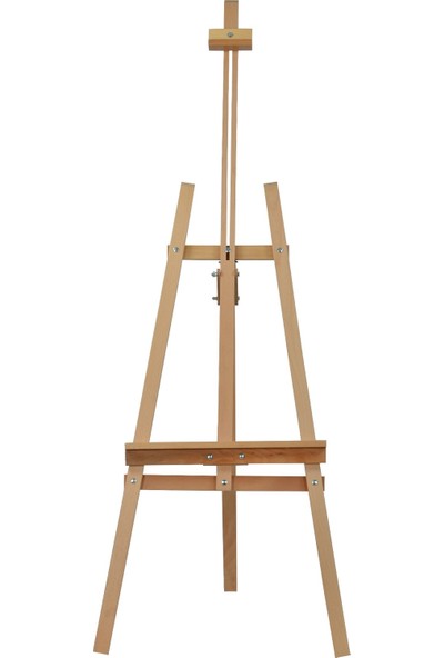 Eğiten Kitap Ahşap Resim Ressam Sehpası Ayarlanabilir Şövale 172 cm