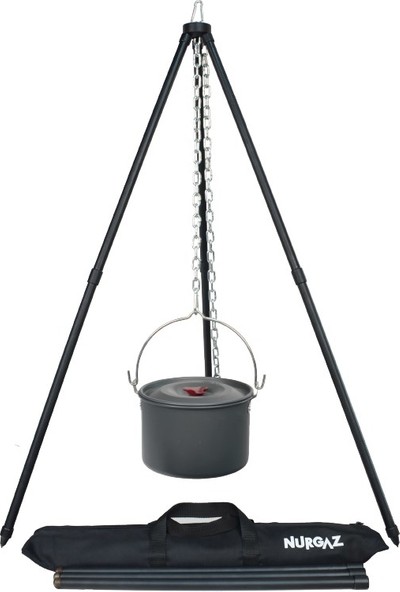 Nurgaz Üç Ayak Çelik Izgara